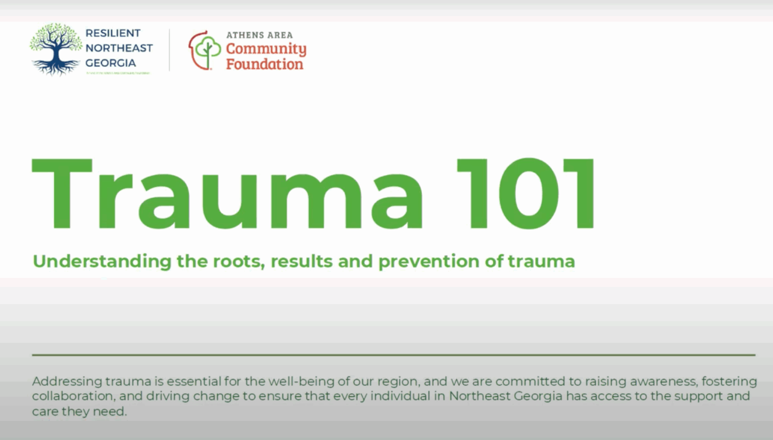 Toolkit : Trauma and Resilience – Resilient Northeast Georgia